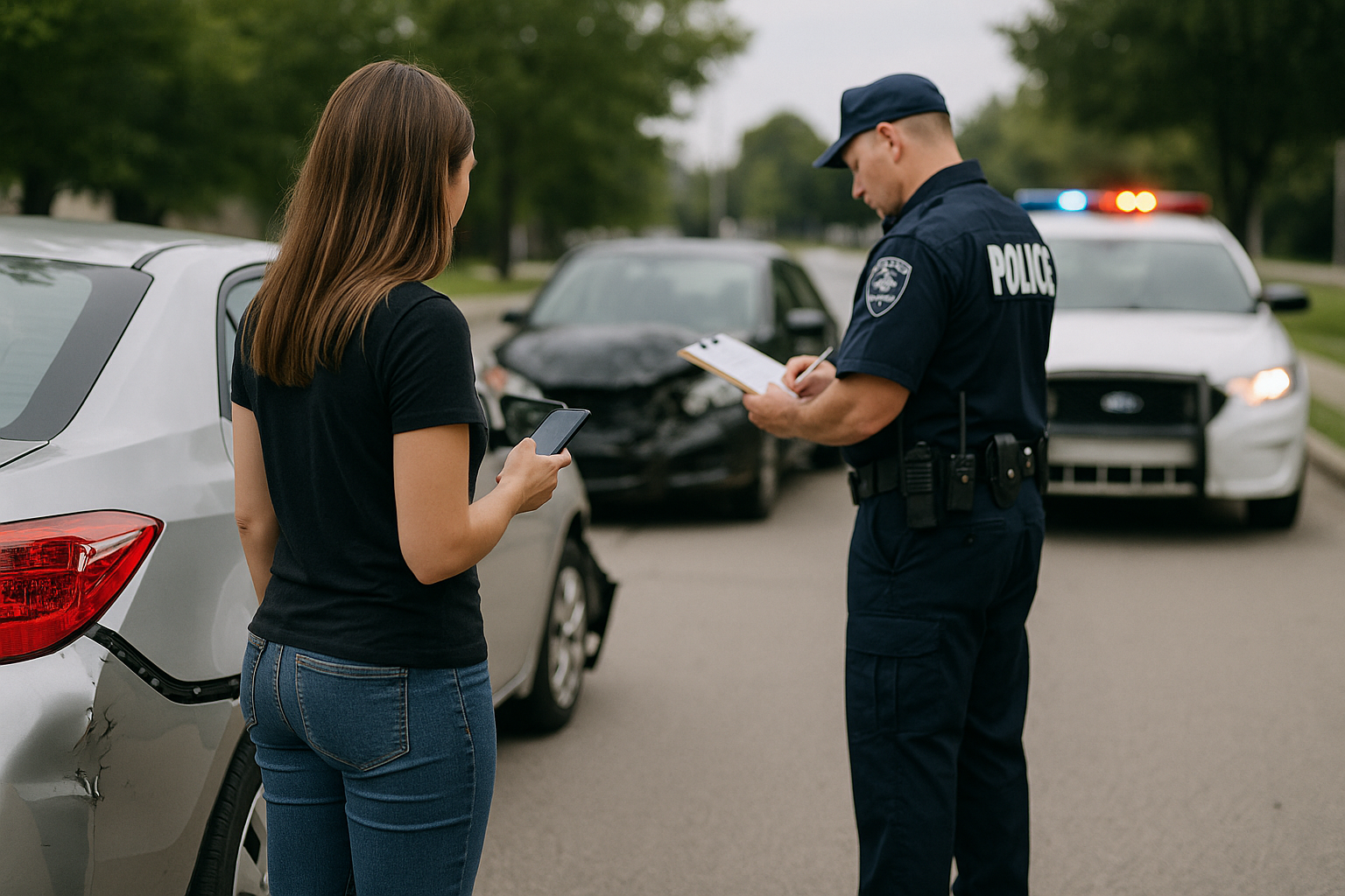 Call Police After a Car Accident | Ritchie Law Firm